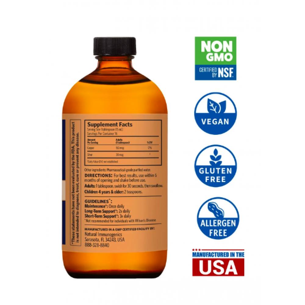 8oz Sovereign Copper Bio-Active Copper Hydrosol | The Remedy Room